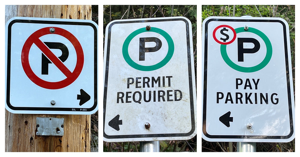 Parking Sign Problems