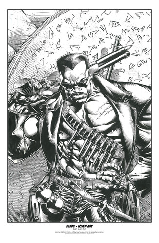 Blade Cover Art Print | Bartsearsart
