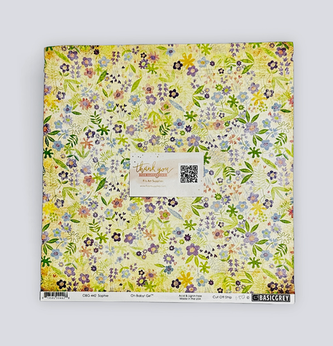 Sophie paper - Oh Baby Girl Collection Thinking of you | Fi’s Scrapbooking