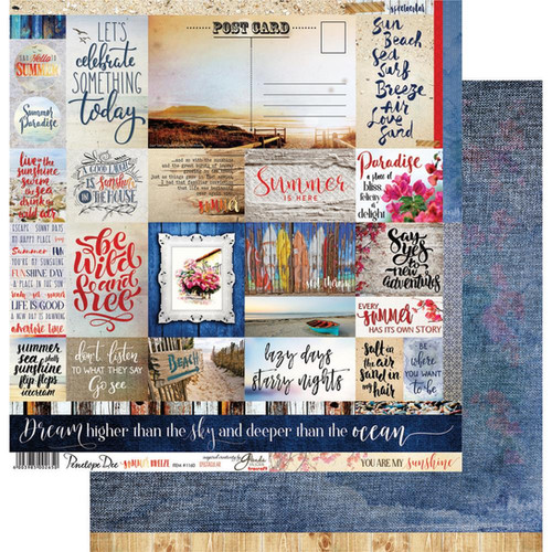 Spectacular paper - Summer BreezeThinking of you | Fi’s Scrapbooking