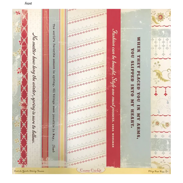 Strip tease paper - Dutch Girl Collections Thinking of you | Fi’s ...