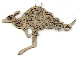 Steampunk Kangaroo - ScrapfxThinking of you | Fi’s Scrapbooking