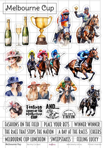 Melbourne Cup A4 Cut A partThinking of you | Fi’s Scrapbooking