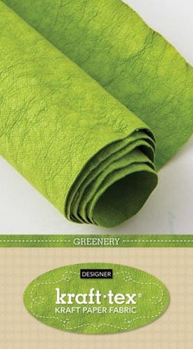 Greenery Kraft-tex paper fabric Thinking of you | Fi’s Scrapbooking