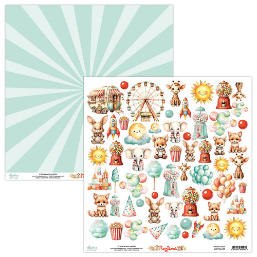 Playtime 09 paper Thinking of you | Fi’s Scrapbooking