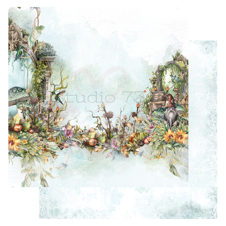 Enchanted Garden paper - Pixie Hollow CollectionThinking of you | Fi’s ...