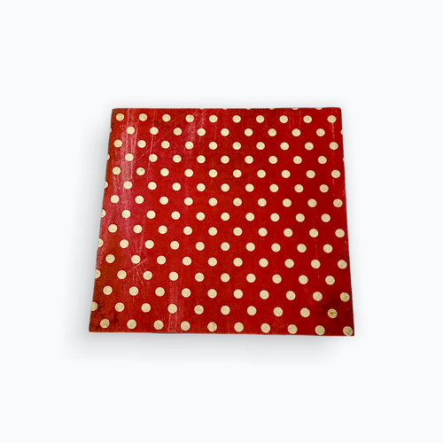 Red Polka Dot paper Thinking of you | Fi’s Scrapbooking