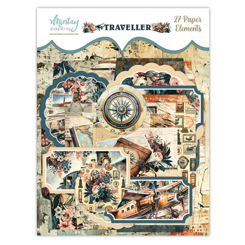 Traveller paper elementsThinking of you | Fi’s Scrapbooking