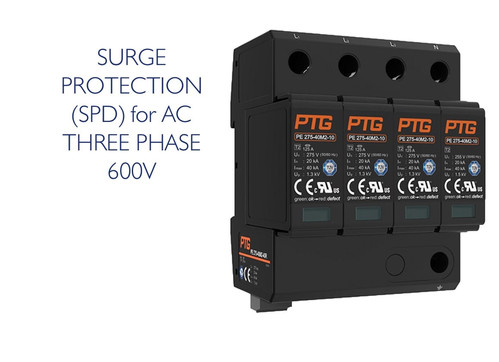 SURGE PROTECTION (SPD) AC 3 PHASE 600V (PTG) | HIVE SOLAR