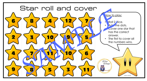 Roll and Cover Star Addition | Wise Wings