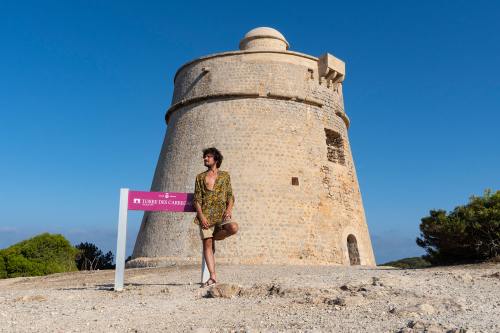 Ruta de las 7 torres defensivas de la isla de Ibiza.