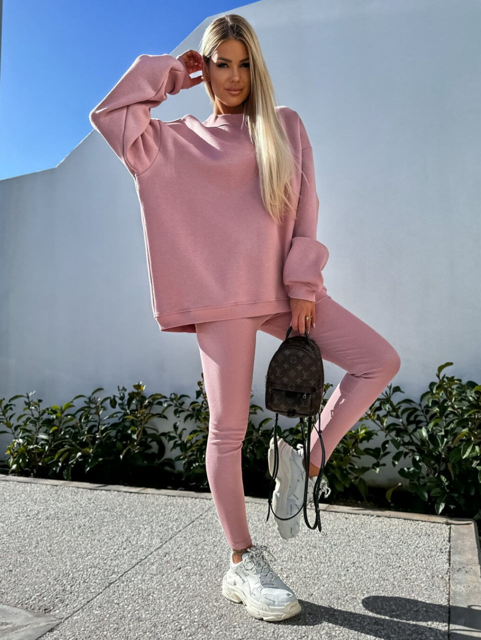 Conjunto Buzo Oversize y Jogging Chupin De Mujer Importado | ISABELLE ...