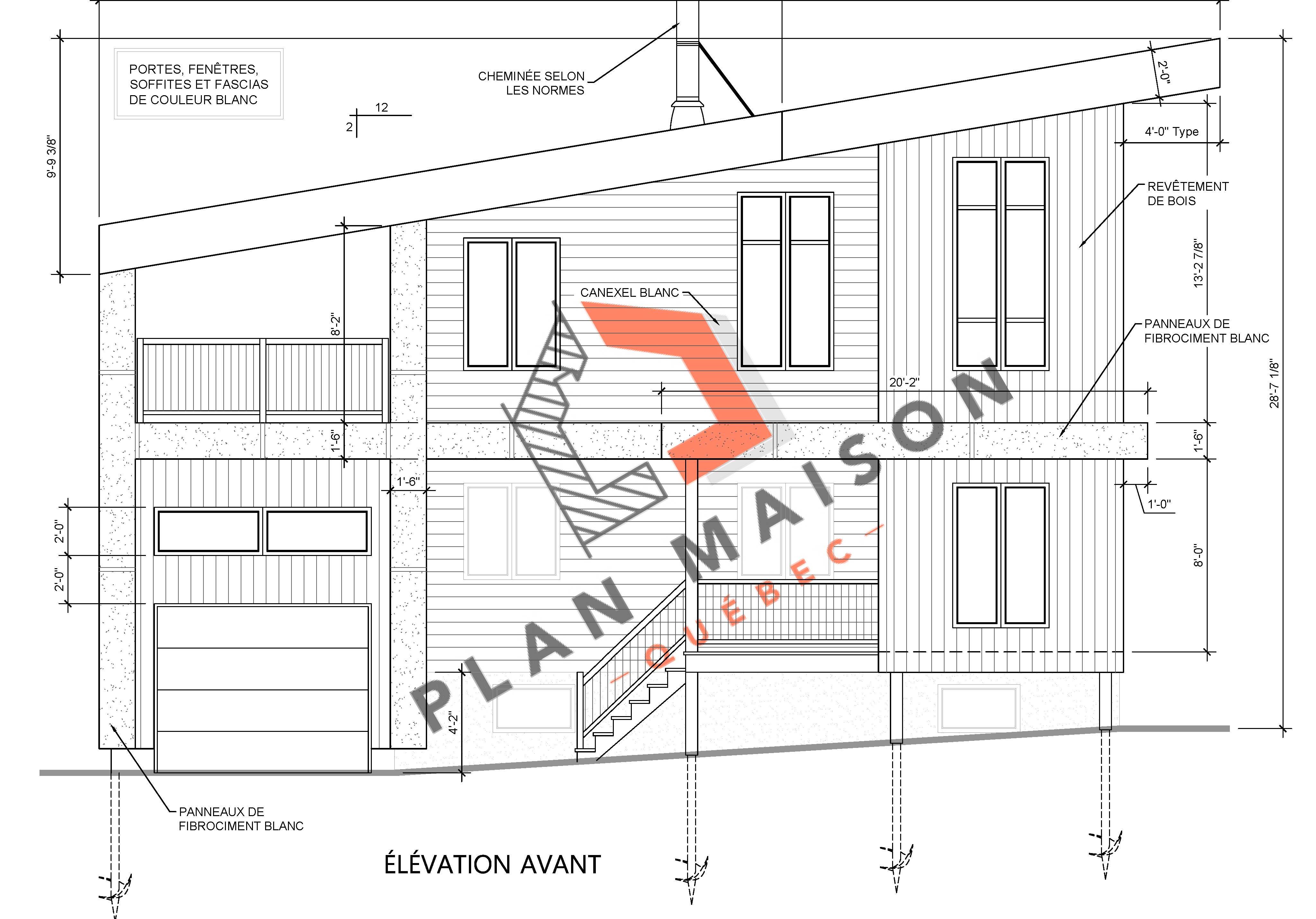 Plan conception | Plan Maison Québec
