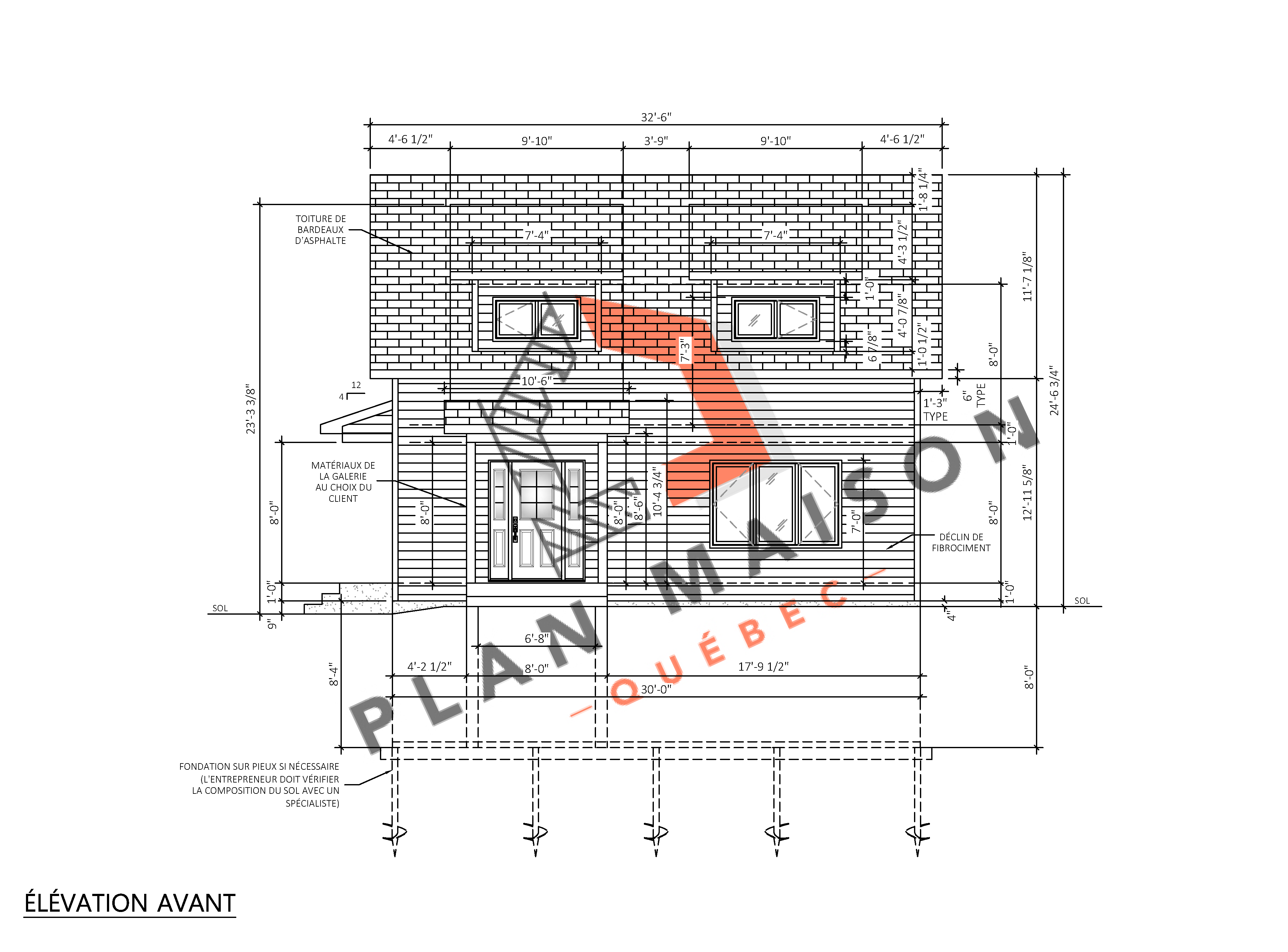 Custom house plan | Plan Maison Québec