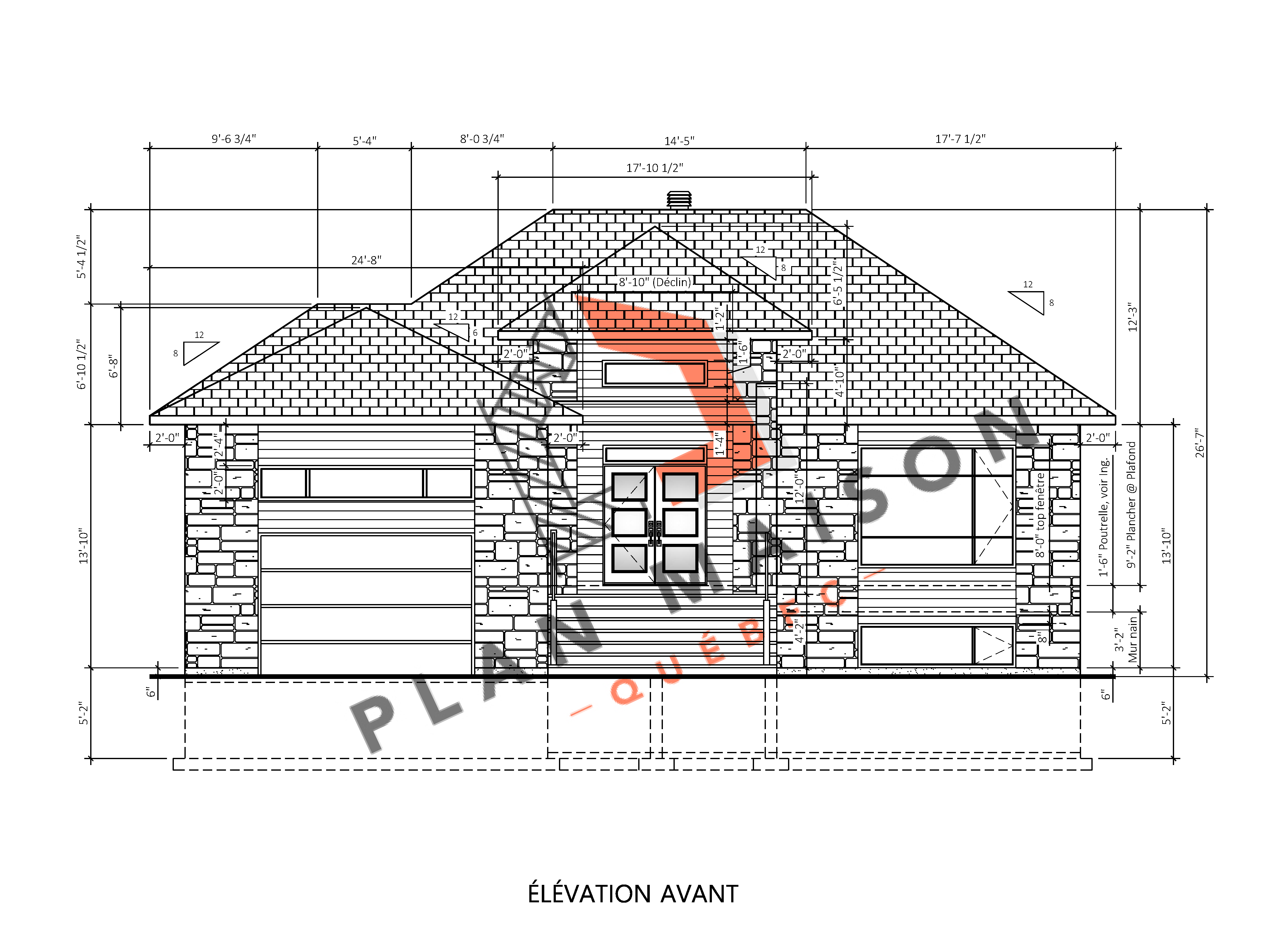 Plan de maison sur mesure | Plan Maison Québec | Technologue et plan de ...