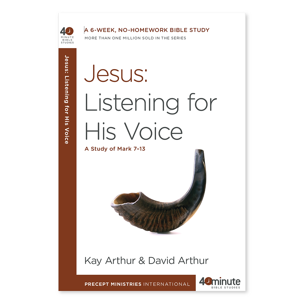 Jesus: Listening for His Voice | Precept Singapore