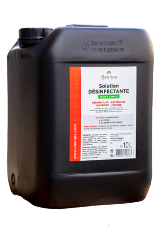 Bidon 10 L - Solution Rouge Désinfectante | Cleanea