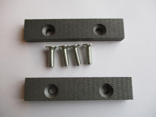 Record No 2 vice jaws with fixing screws | Viceman