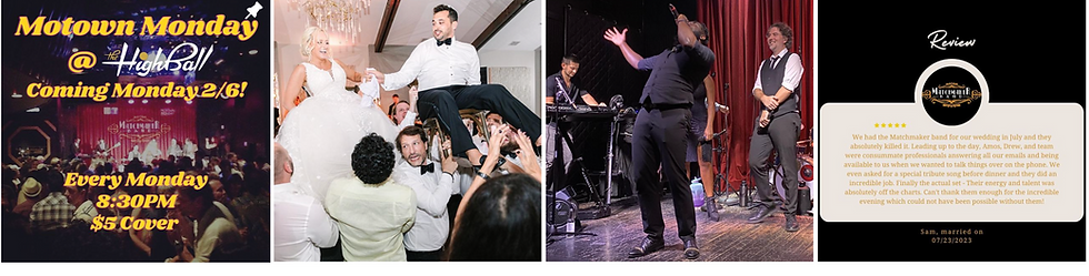 Matchmaker Band | Texas | Award Winning Wedding Band