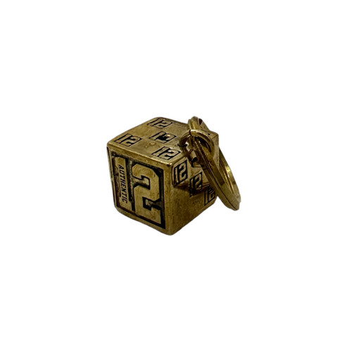 12STADIUM / 12 Brass Dice 3Way Key Chain | 12STADIUM