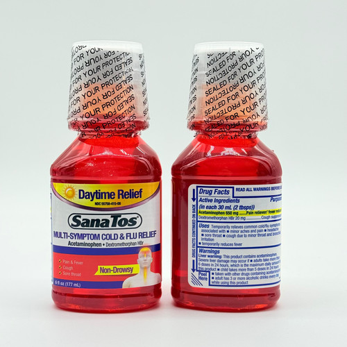 SanaTos Daytime Relief – 6 FL OZ (177 mL) | El Rinconcito Salvad