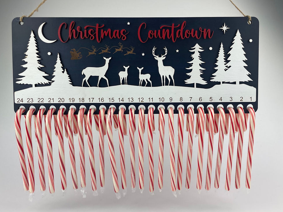 Christmas Countdown Board | Traded Timber Co.