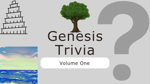 Genesis Trivia Volume One | Bible Tool Set