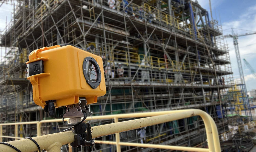 5 Time-lapse Cameras for Topside Module Construction