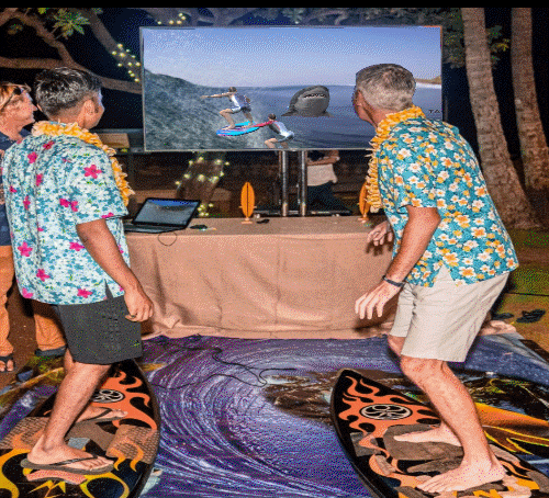 Surfing Simulator Events | Surf Party Theme