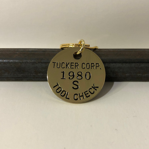 Reproduction Tucker Corporation Tool Check | tucker