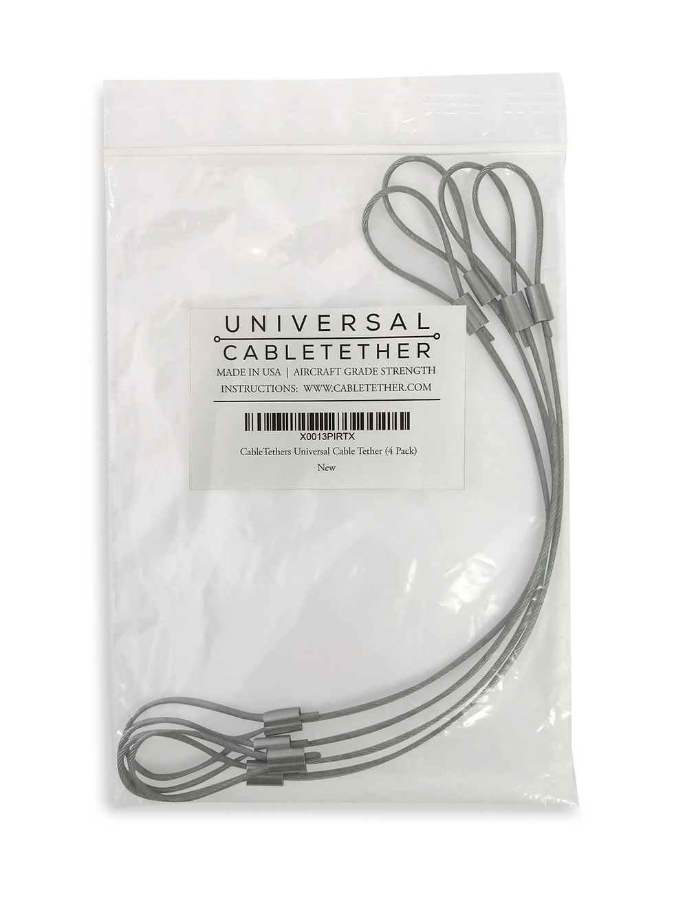 CableTethers.com Universal Cable Tether (4 Pack)
