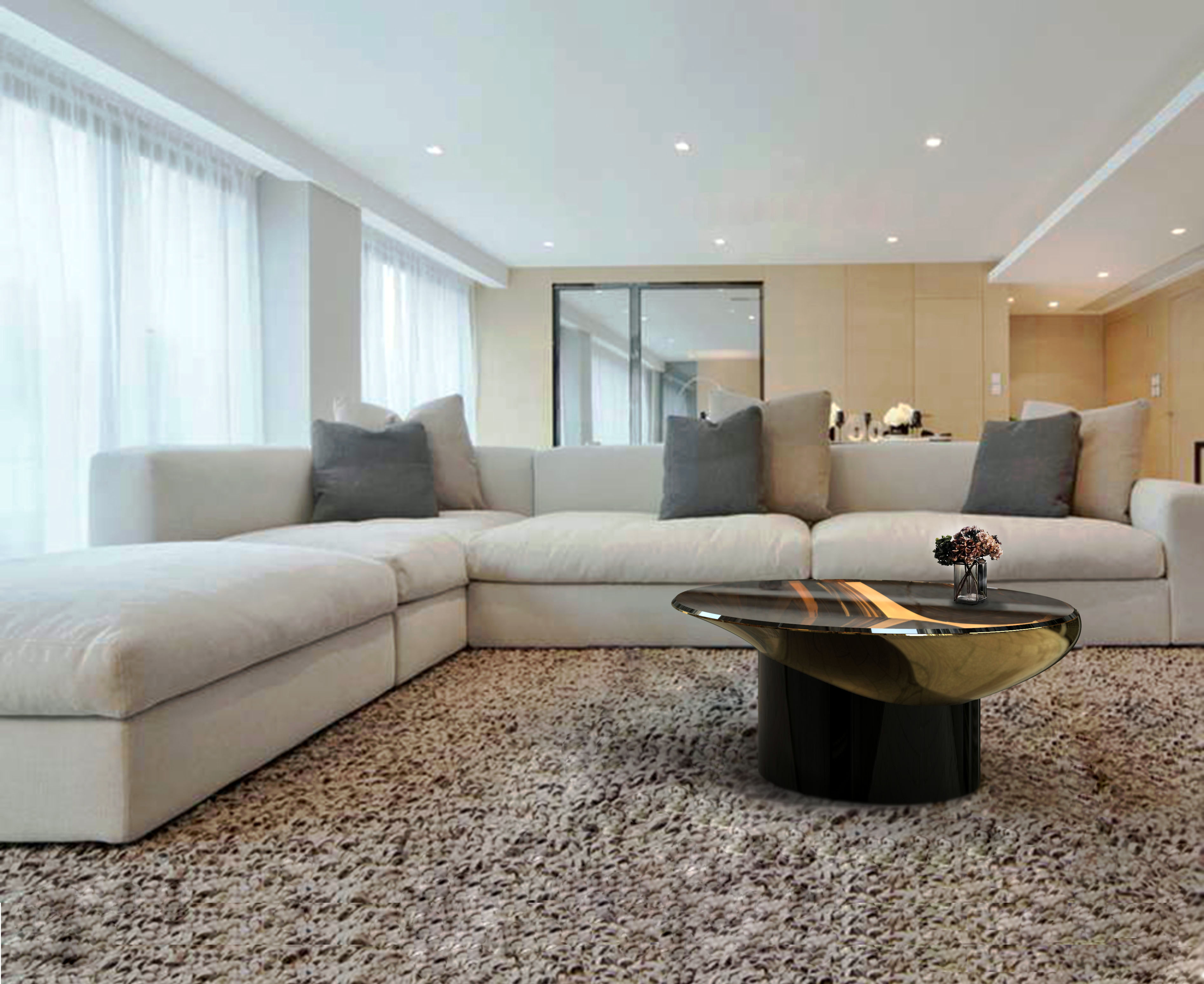 Aqua Coffee table by Crete Luxury