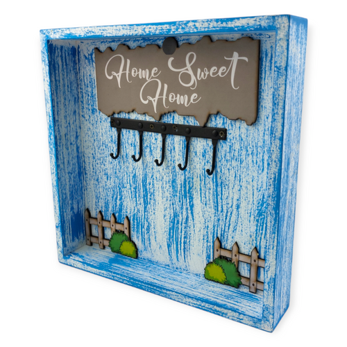 Decorative Wooden Keys Rack Box | Palacio De Sara