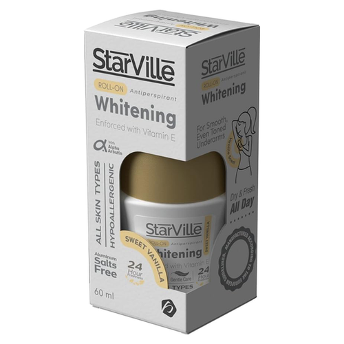 Starville Whitening Roll on Sweet Vanilla 60 ML | Palacio De Sara