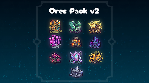 Ores Pack #2 - BreadBuilds