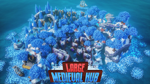 Winter Large Medieval Hub - BreadBuilds
