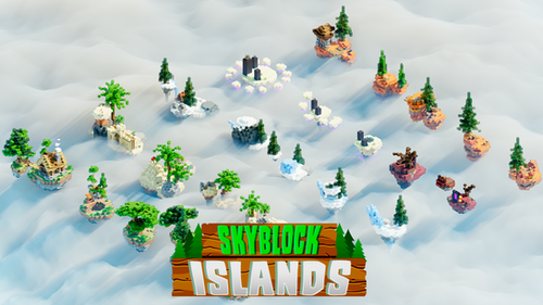 25x Skyblock starting islands - BreadBuilds