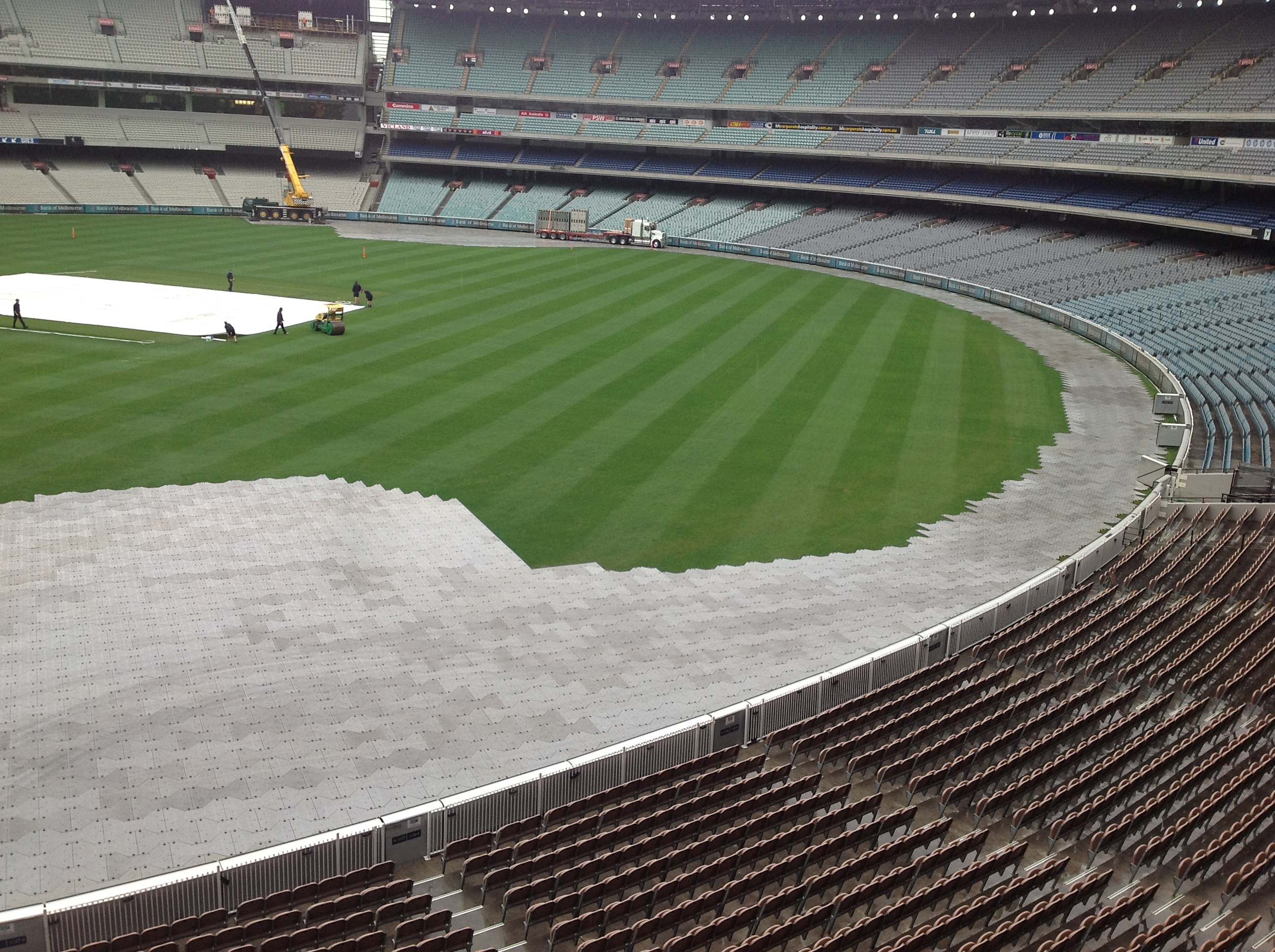 Stadium Flooring and Sports Surface Prot | Cap Trac
