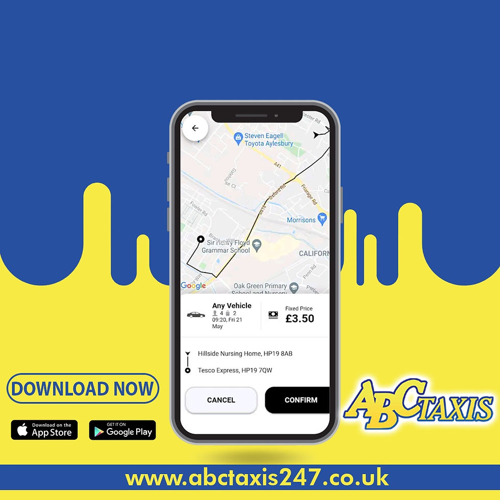 Abc Taxi's | Available 24/7 | Aylesbury Cab Services