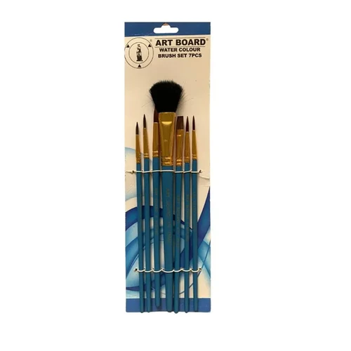 Art Board Water Colour Paint Brush Set 7 PCS | Capmor