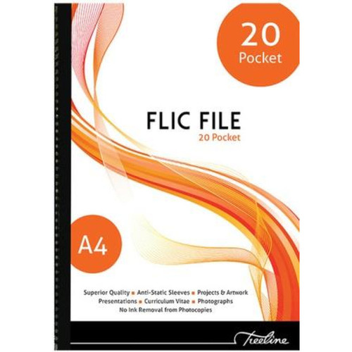 A4 Flic File 20 Pocket | Capmor