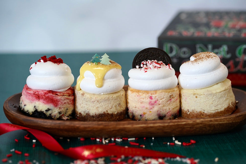 4PK Mini Cheesecake Sampler | Abbie Cakes Website
