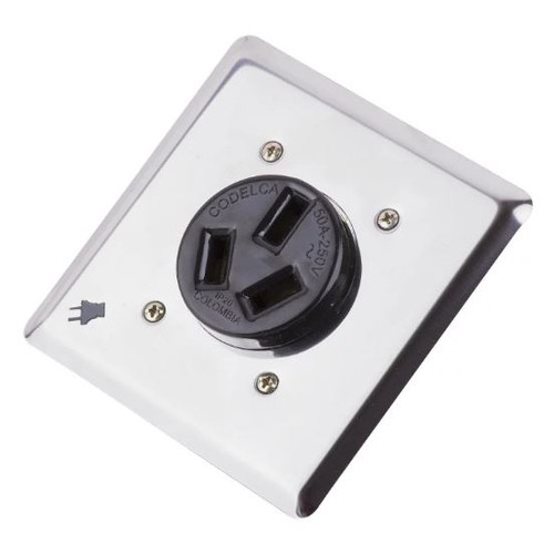 TOMA 3X50AMP TRIFASICA INCRUSTAR CODELCA C015 | Dincoelectricos Sas