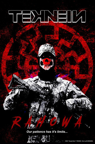 TEKNEIN: RaHoWa 12x18" Poster (by "Hergle Zelea") | 86 Dresden Records