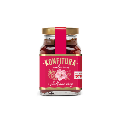 RASPBERRY & ROSE PETAL PRESERVE 170G | Square Enterprises