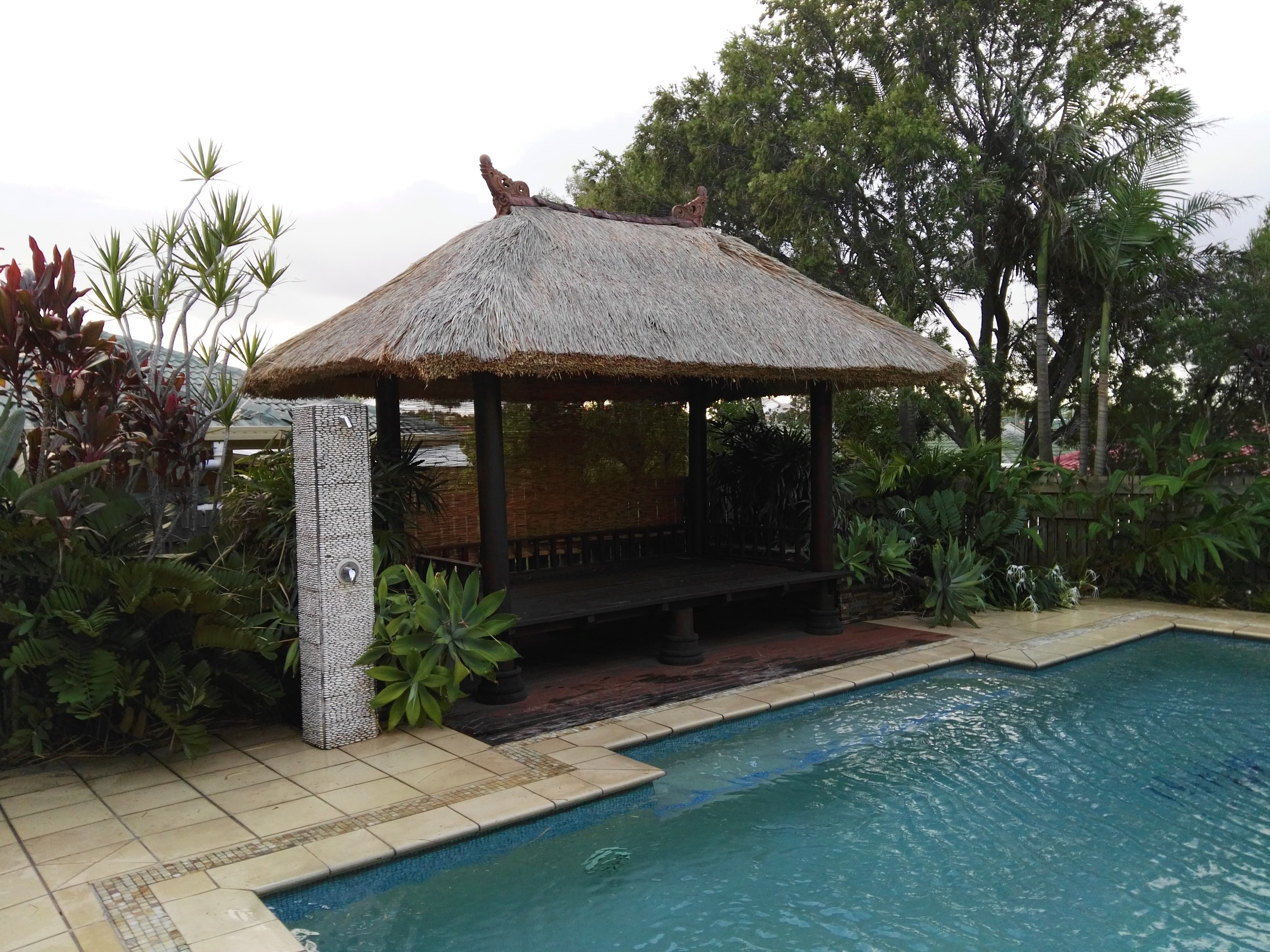Brisbane Thatch Trimmed Bali Huts