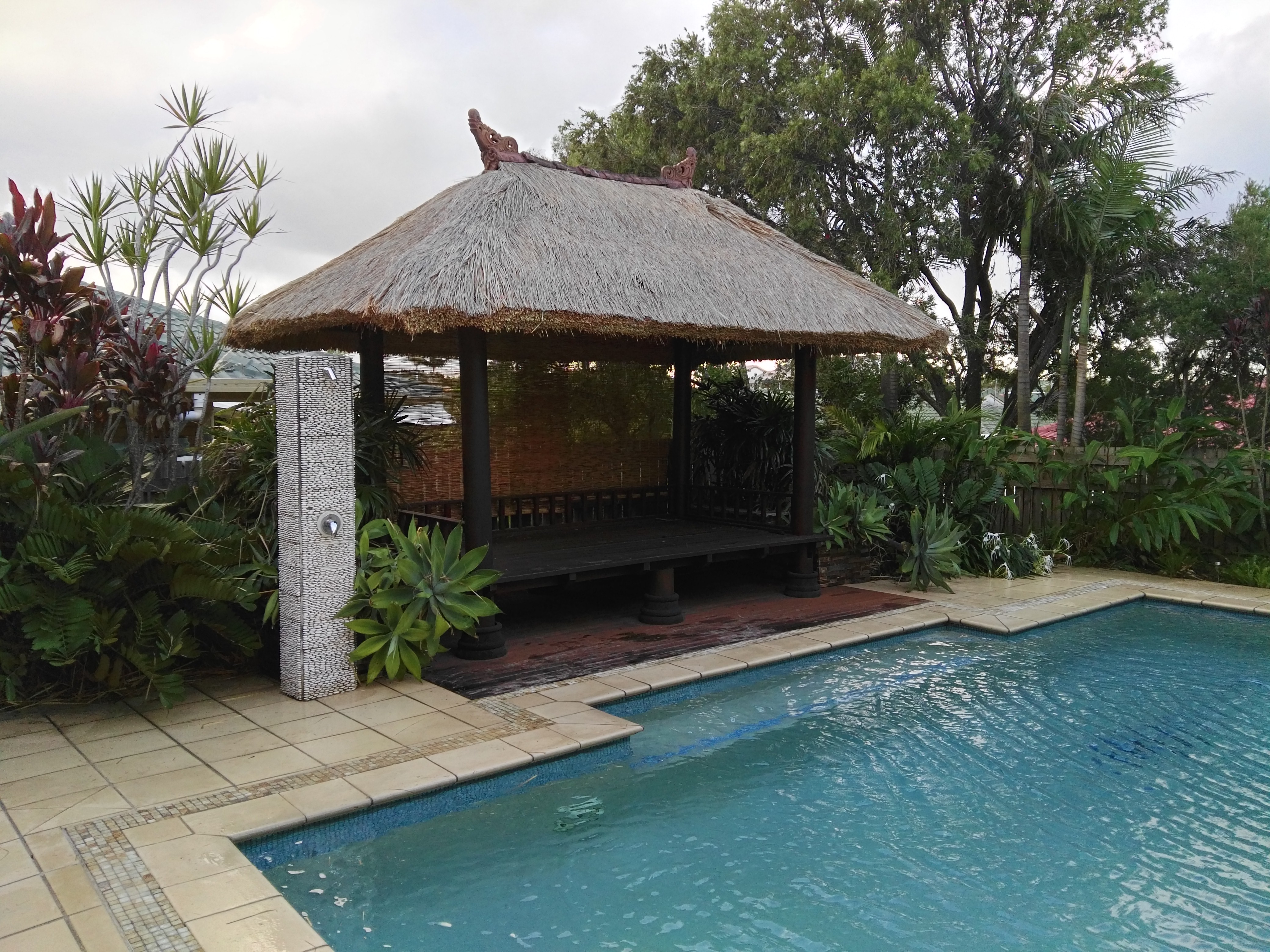 Brisbane Thatch Trimmed Bali Huts