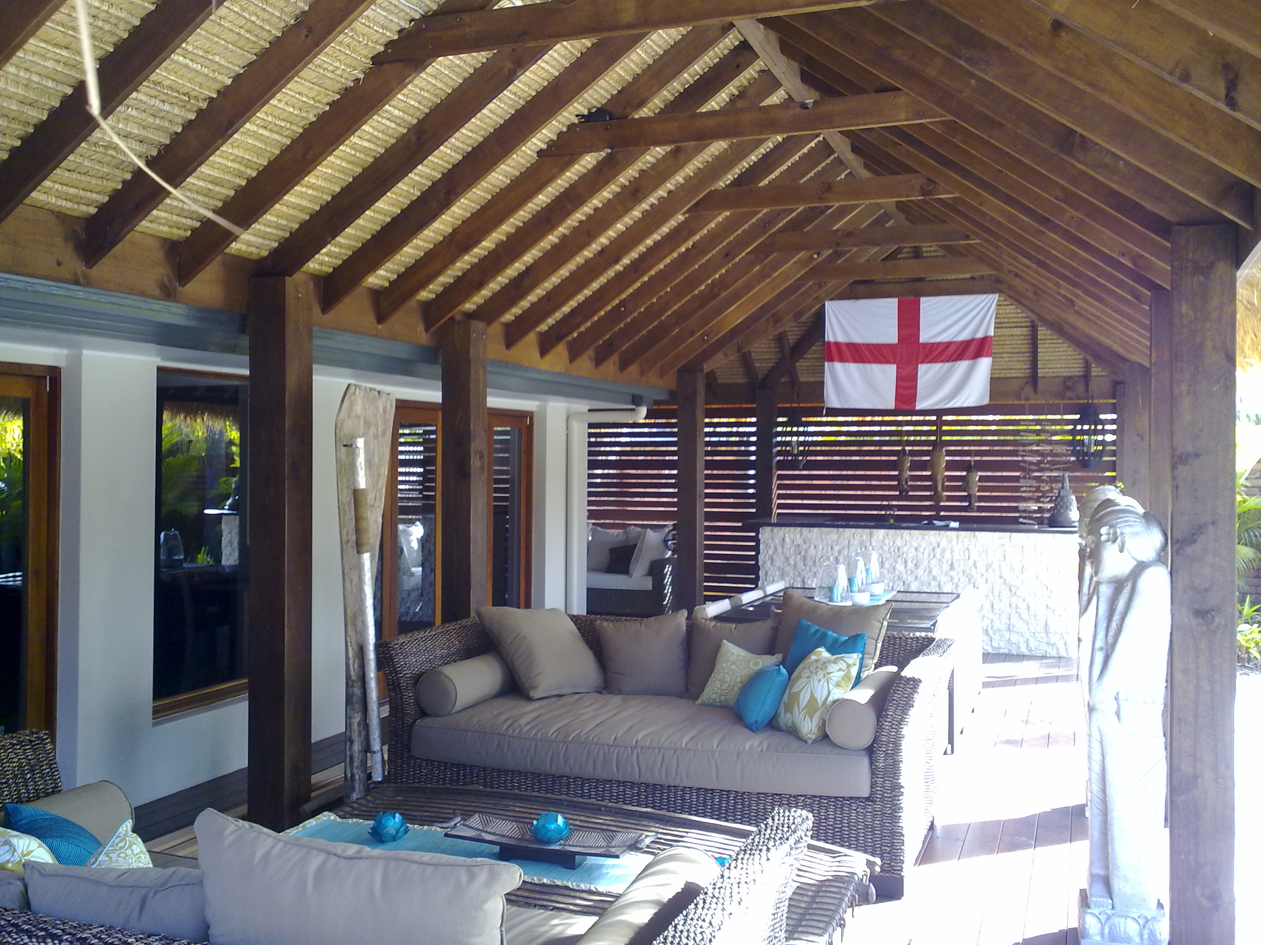 Brisbane Thatch - Bali Hut inside view