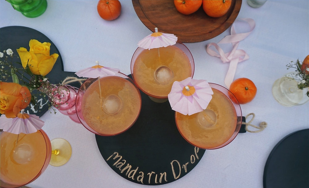 Mandarin Drop Gin Martini