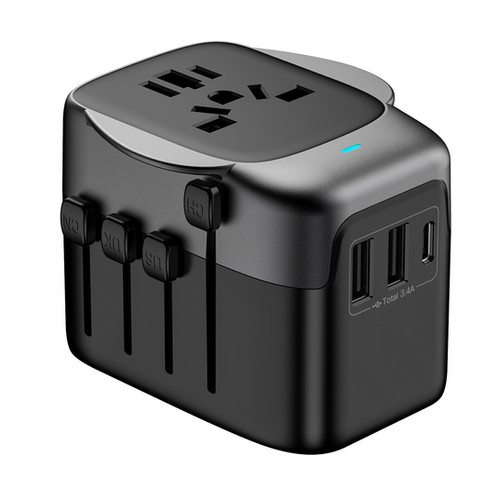 4030 | PowerPro Travel Adapter - recycled plastic | DTI